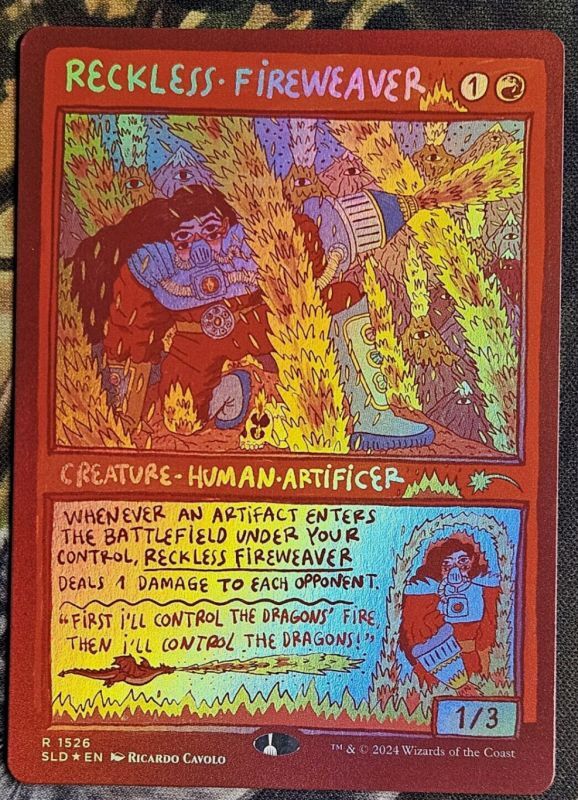 【MagicCon限定】Secret Lair版 無謀な炎織り/Reckless Fireweaver（★Foil ★） - カードショップ はま屋